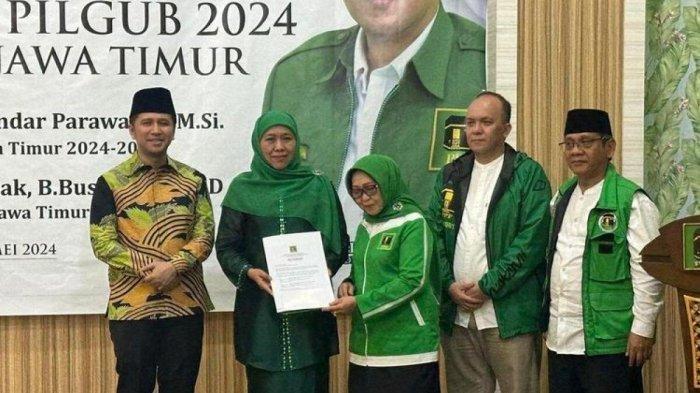 Khofifah - Emil Dardak Tak Terkalahkan di Pilgub Jatim 2024, PKB dan PKS Tak Gentar - Tribun ...