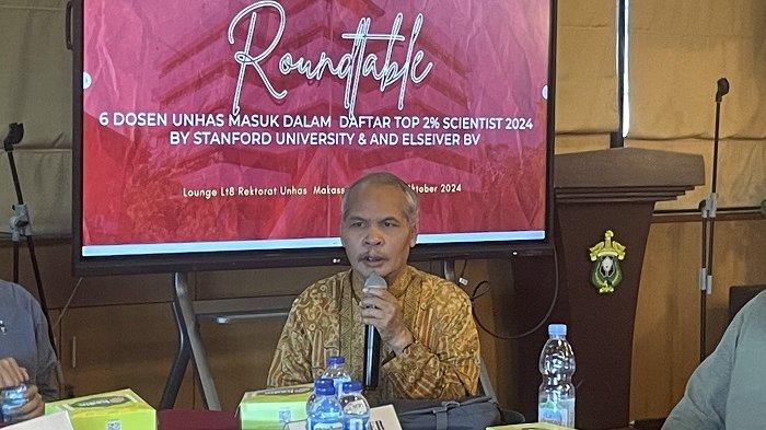 Prof Mawardi Bahri, Dosen Unhas, Terpilih Sebagai Ilmuwan Berpengaruh ...