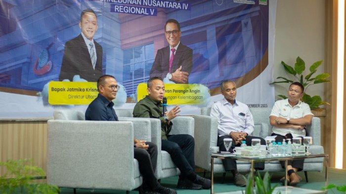 Rencanakan Strategi Bersama, Jajaran Direksi PTPN IV Berkunjung ke Regional V PTPN IV - Tribun ...