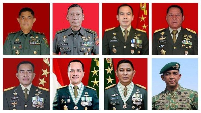 Daftar Pangdam se Indonesia Per September Pasca Mutasi Empat Jenderal ...