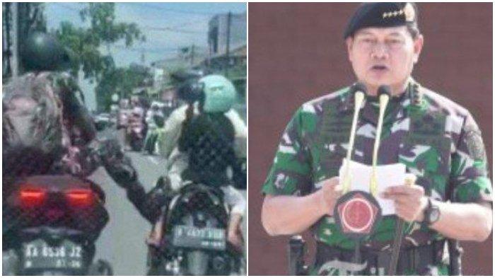 Panglima TNI Bertindak Setelah Anak Buah Tendang Ibu-ibu dan Anaknya, Praka Arya Terancam ...
