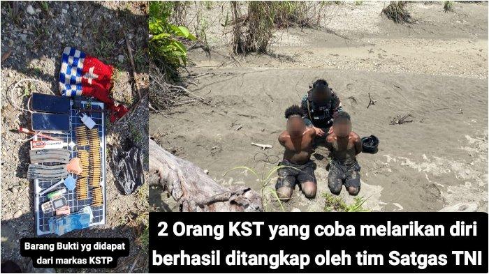 Tampang Teroris Papua Penembak Pesawat Wings Air Saat Ditangkap Anggota ...