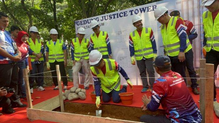 Fakultas Hukum Unhas Bangun Justice Tower 9 Lantai Prof Jj Bangga Selalu Jadi Rujukan Tribun 