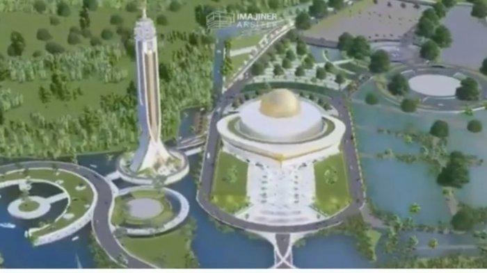 Habiskan Rp500 Miliar, Ini Wujud Desain Masjid Megah Milik Andi Amran ...