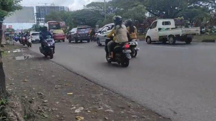 Dalam 10 Menit, 80 Pengendara Motor Lawan Arus di Jl Perintis Kemerdekaan - Tribun-timur.com
