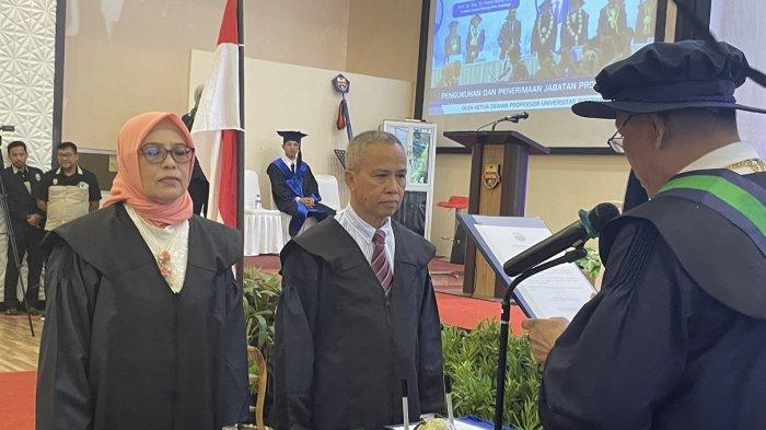 Unibos Kukuhkan Nurmi Nonci Profesor Sosiologi dan Ruslan Renggong ...