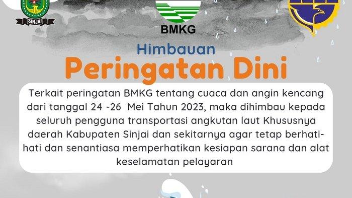 Bpbd Minta Warga Pesisir Sinjai Waspadai Pontensi Bencana