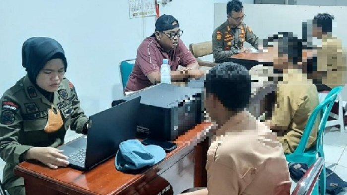 10 Pelajar Bone Kena Razia Satpol PP Tergabung dalam Geng Benang Persodaraan - Tribun-timur.com