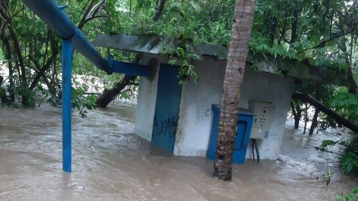 Pompa Intake Perumda Air Minum Tirta Wae Sai Barru Tergenang Banjir ...