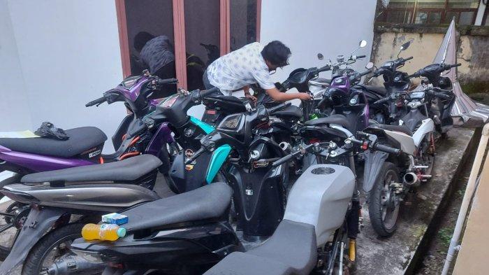 Antisipasi Balap Liar, Polisi Amankan 10 Motor Berknalpot Brong di Sidrap - Tribun-timur.com