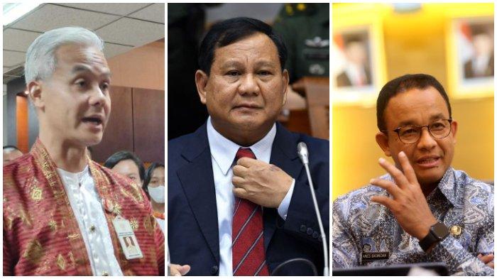 Hasil Survei Capres Terbaru: Prabowo Teratas, Anies Baswedan Tertinggal, Ganjar Pranowo Merosot ...