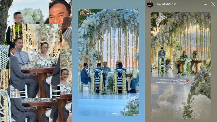Prananda Paloh Putra Surya Paloh Menikah dengan Rifi Aprilia di Bali, Presiden Jokowi Tak Hadir ...