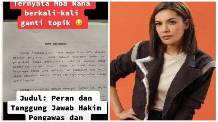 Viral Isi Skripsi Najwa Shihab Saat Kuliah di UI Bocor, Kalimat untuk ...