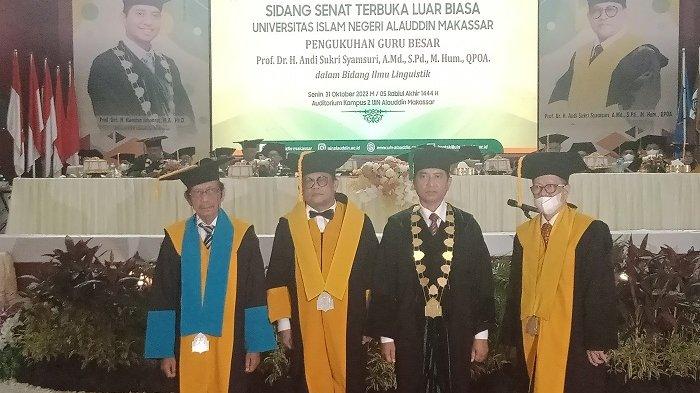 Rektor UINAM Puji Prof Hamzah Harun Al Rasyid, Prof Muhsin Mahfudz ...