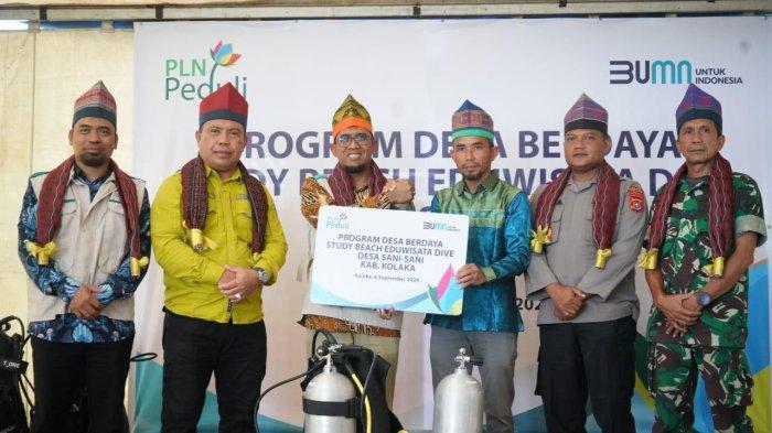 PLN Dorong Pengembangan Wisata Lewat Program Desa Berdaya di Desa Sani-Sani - Tribun-timur.com