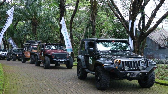 70 Jeep Wrangler JKOC Bakal Kelilingi Makassar - Tribun-timur.com