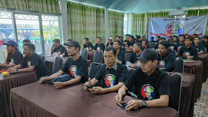 Puluhan Warga Gowa Kumpul Deklarasi Dukung Ganjar Pranowo Pilpres 2024 - Tribun-timur.com