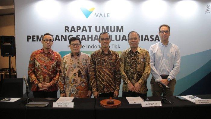 Gelar RUPSLB, PT Vale Umumkan Perubahan Susunan Dewan Komisaris Baru - Tribun-timur.com