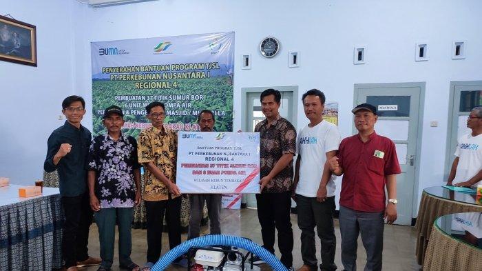 PTPN I Regional 4 Salurkan Bantuan TJSL untuk Petani Klaten - Tribun ...