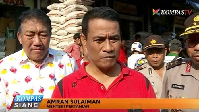 Sisi Lain Amran Sulaiman, 2 Kali Jadi Mentan, Pernah Diancam Jokowi ...