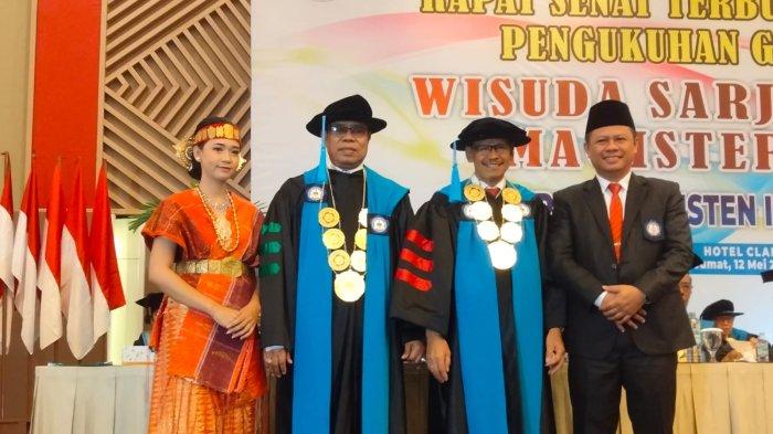 Rektor UKI Paulus Kukuhkan Prof Musa Bondaris sebagai Guru Besar Teknik Material - Tribun-timur.com