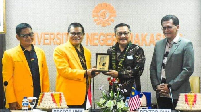 Rektor UNM Husain Syam Sambut Baik Kerjasama dengan OUM Malaysia ...
