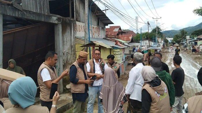 Repnas Kunjungi Korban Banjir di Kelurahan Bugis Gorontalo - Tribun-timur.com