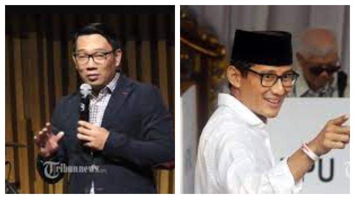 Penyebab Sandiaga dan Ridwan Kamil Sulit Maju di Pilpres Meski Populer ...