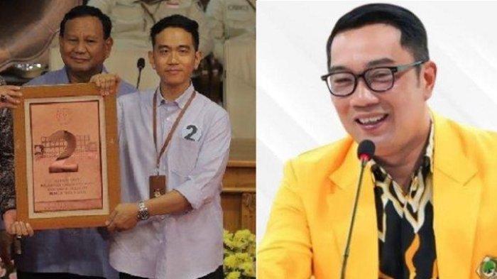 Menang Telak di Jabar Prabowo-Gibran Amankan Pilpres 2024 1 Putaran? Ridwan Kamil Ditunjuk Ketua ...