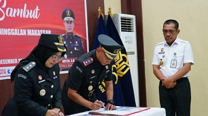 Pimpin Sertijab Kepala BHP, Kakanwil Liberti Tekankan Koordinasi dan Komunikasi - Tribun-timur.com