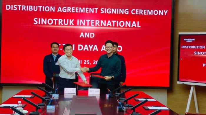PT Tridaya Auto Resmi Jadi Dealer Resmi SINOTRUK - HOWO di Indonesia ...