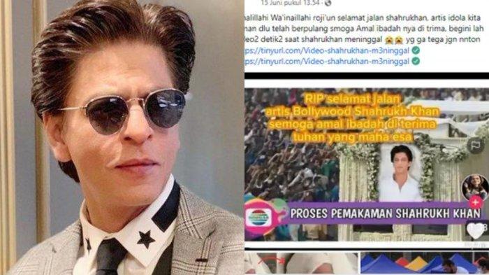 Shah Rukh Khan Meninggal Dunia 15 Juni 2024, Cek Faktanya! - Tribun ...