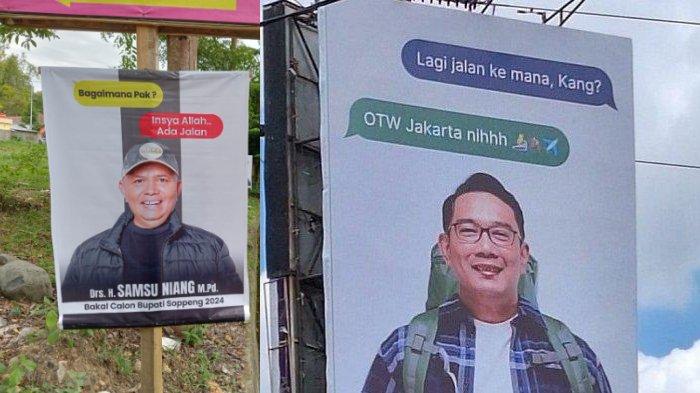 Gagal Lolos ke Senayan, Samsu Niang Kini Sebar Baliho di Soppeng Mirip ...