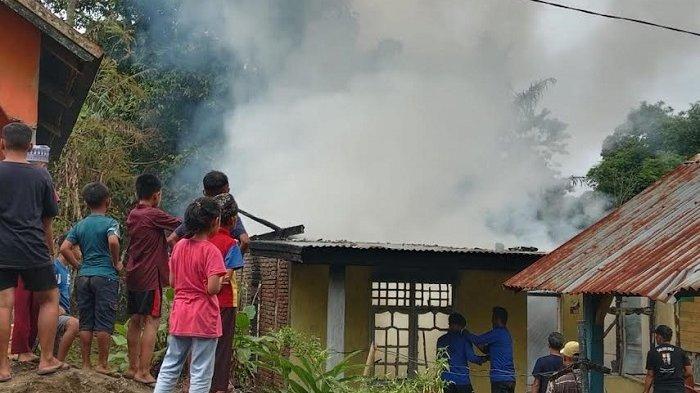 Satu Unit Rumah Terbakar di Mallawa Maros, Uang Tunai Rp25 Juta dan Surat Berharga Hangus ...