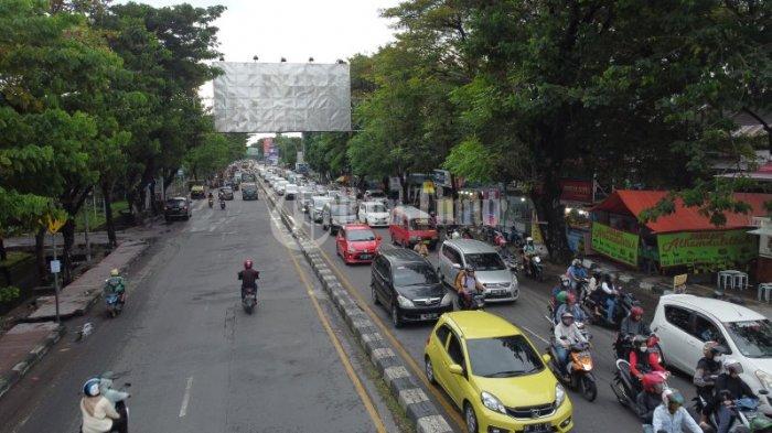 Foto Drone: Macet Panjang di Jl Sultan Alauddin Makassar - Tribun-timur.com