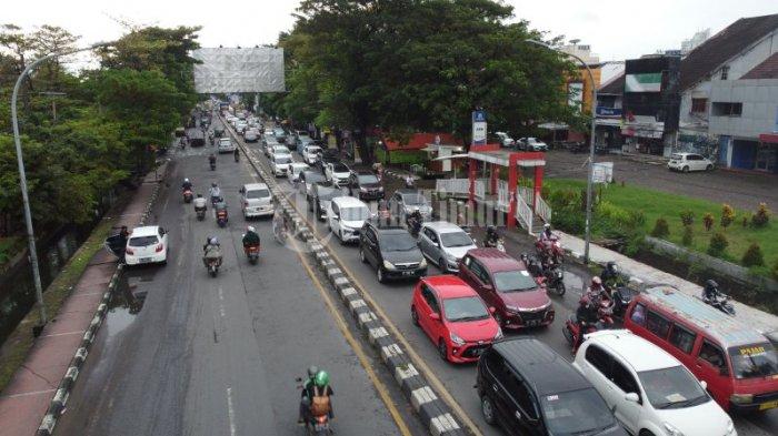 Foto Drone: Macet Panjang di Jl Sultan Alauddin Makassar - Tribun-timur.com