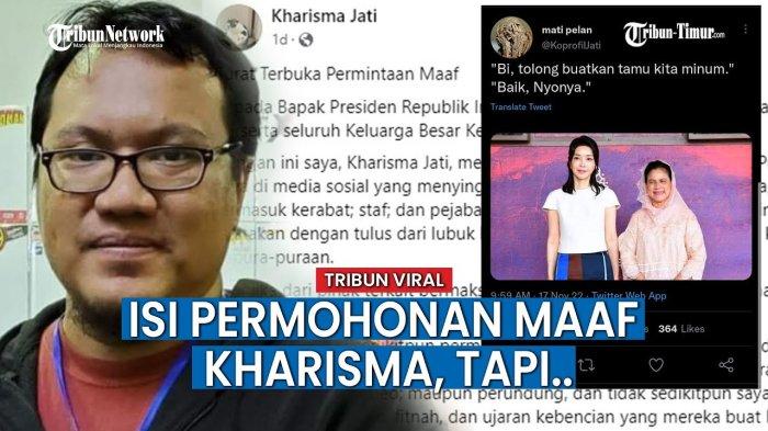 Penyebab Netizen Emosi ke Kharisma Jati Meski Telah Minta Maaf ke Iriana Jokowi, 'Saya Kecewa ...
