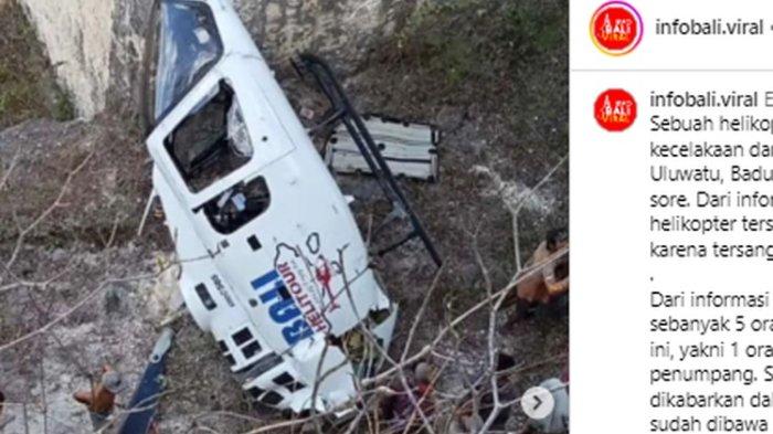 Spesifikasi Helikopter Bell 505, Helikopter yang Jatuh di Bali karena Tersangkut Tali Layang ...