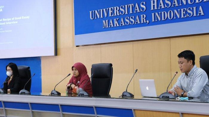 Unhas Latih Mahasiswa dan Dosen Tulis Esai Agar Bisa Lanjut Kuliah di Amerika Serikat - Tribun ...