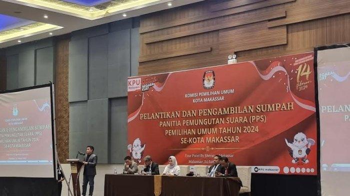 KPU Makassar Lantik 456 PPS - Tribun-timur.com