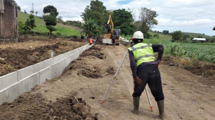 Bertahun-tahun Rusak, Jalan Lingkar Lanyer Parepare Sulsel Akhirnya Diperbaiki - Tribun-timur.com