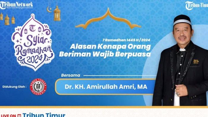 Kenapa Orang Beriman Wajib Puasa ? - Halaman all - Tribun-timur.com