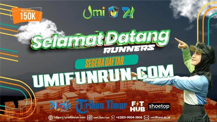 Rayakan Milad ke-71, UMI Gelar Fun Run Berhadiah Sepeda Motor - Tribun ...