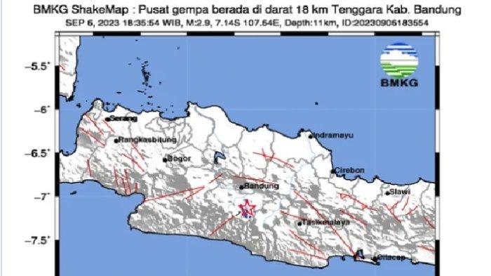 Update BMKG Gempa Bumi M5.7 Lombok Utara, Getaran Dirasakan di Mataram, Kuta, hingga Denpasar ...