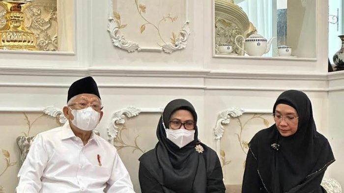 Wapres Maruf Amin Singgah ke Rumah Duka Almarhum Rapsel Ali Sebelum ke Banjarmasin - Tribun ...