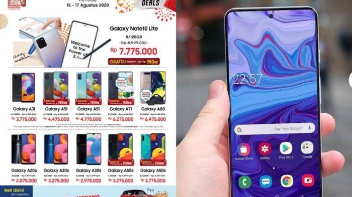 Ada Promo 'Merdeka Deals' HP Samsung di Erafone, mulai Galaxy A71, A51 ...