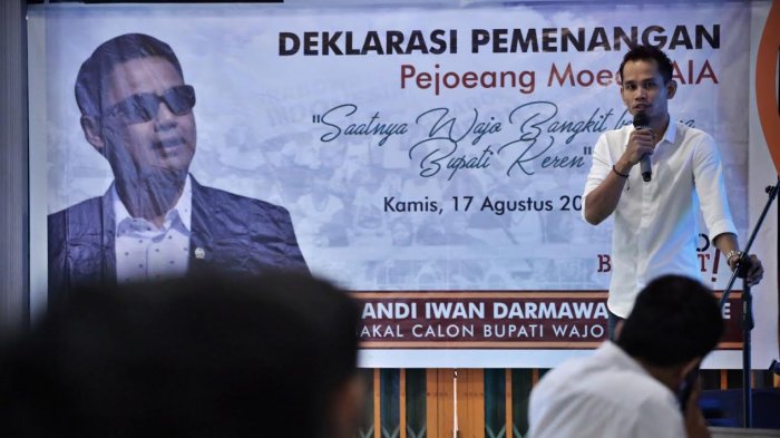FOTO: Pejoeang Moeda Siap Menangkan Andi Iwan Darmawan Aras di Pilkada ...