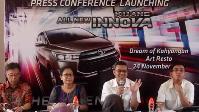 FOTO: All New Kijang Innova Resmi Mengaspal di Makassar - Tribun-timur.com