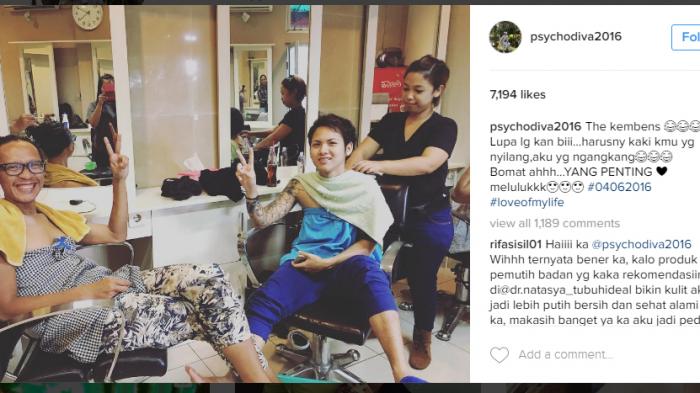 Ini yang Dilakukan Evelyn Supaya Aming Kuat Bikin Anak - Tribun-timur.com