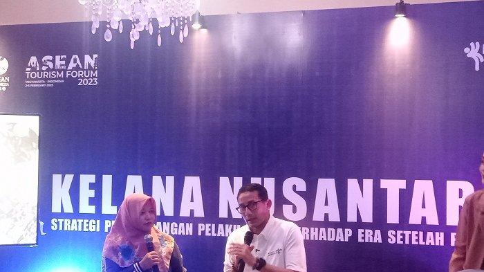 Kelana Nusantara, Menparekraf Sandiaga Uno Dengar Keluhan Pelaku UMKM di Makassar - Tribun-timur.com